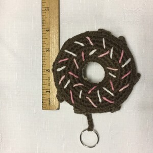 Donut Keychain - Doughnut Keyring - Food Lovers - Gifts for Foodies ...