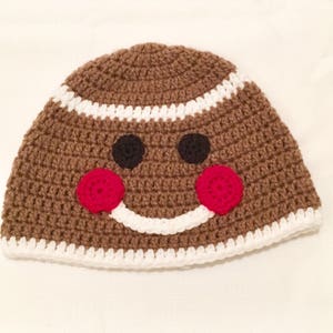 Gingerbread Man Hat -children's Christmas Hat - Baby Gingerbread Man ...