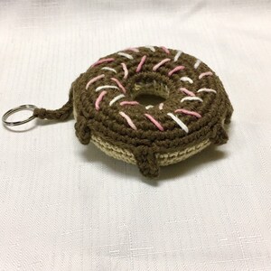 Donut Keychain - Doughnut Keyring - Food Lovers - Gifts for Foodies ...