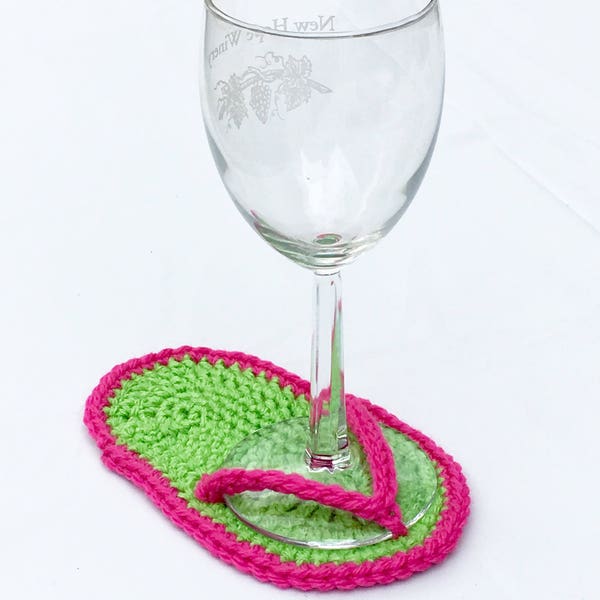Flip Flop Glass - Etsy