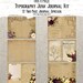 Typography Junk Journal Printable Kit, Vintage Alphabets Ephemera Pack ...