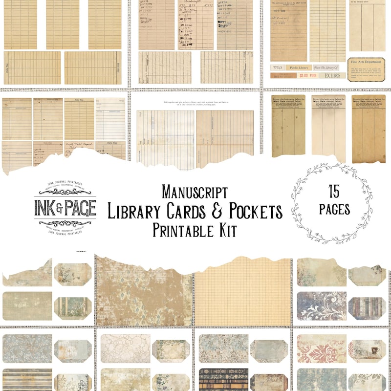 Book Pocket Journal - Etsy