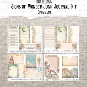 Fantasy Junk Journal Printable Vintage Fairytale Ephemera Digital ...