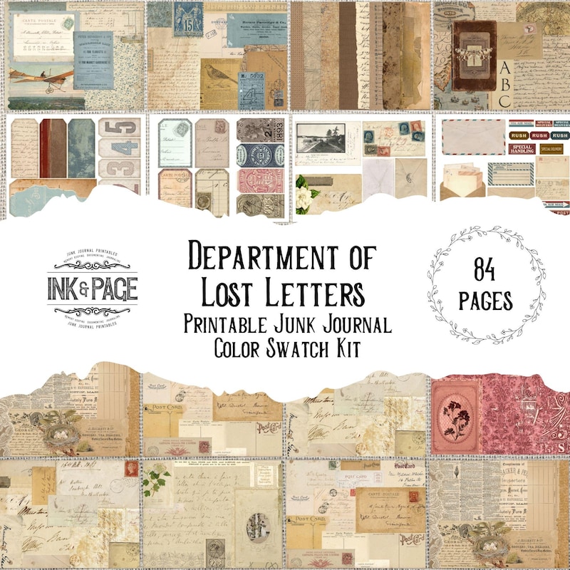 Printable Scrapbooking Kits - Etsy