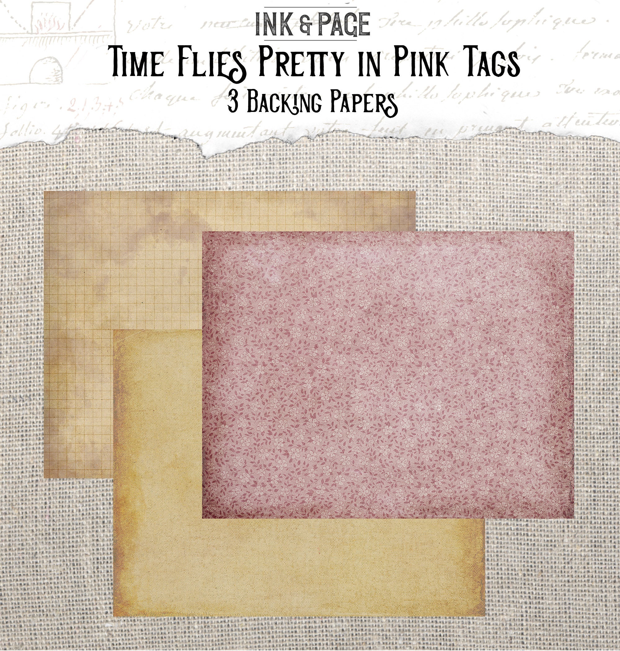 Beautiful Women Printable Vintage Tags Pretty Pink Ephemera - Etsy