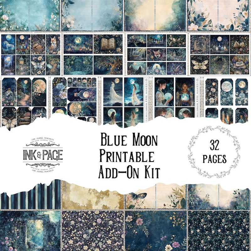 Moon Forest Grimoire - Etsy