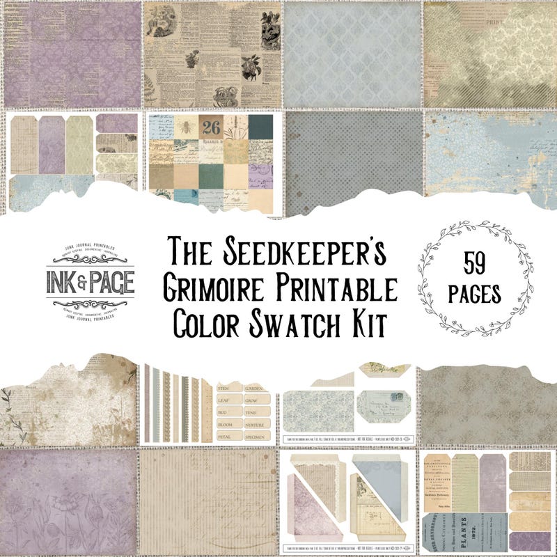 Swatch Keeper - Etsy