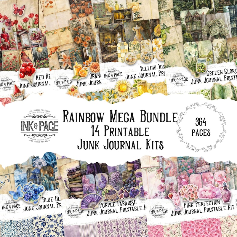 InkandPageJournals - Etsy