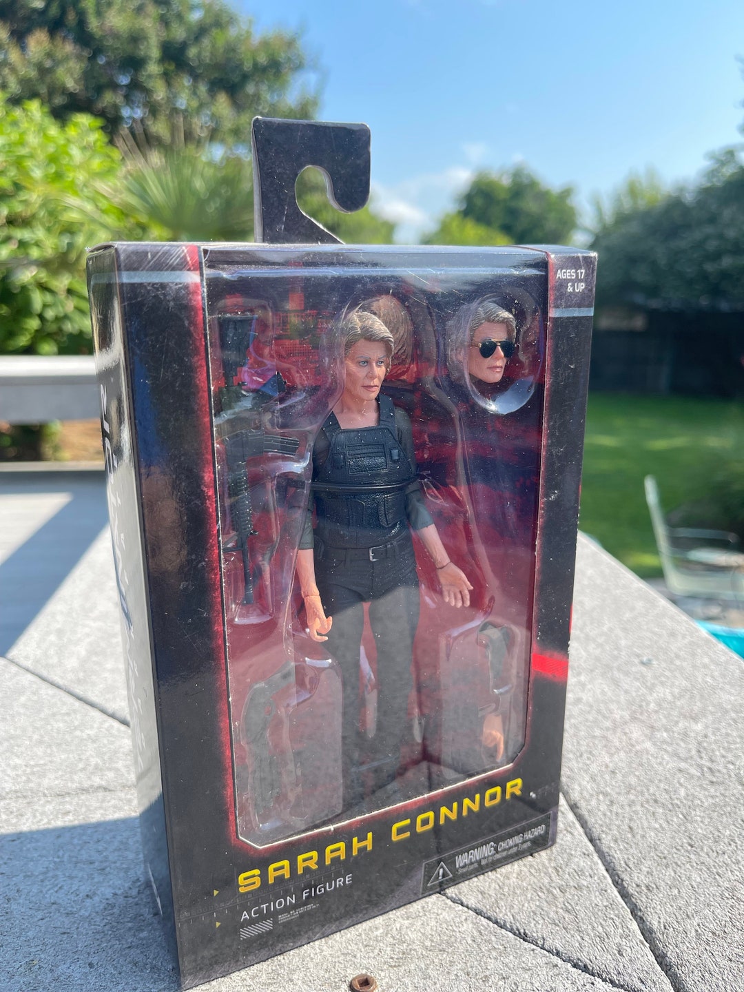 The Terminator Sarah Connor Dark Fate Action Figure NECA Reel Toys MIB ...