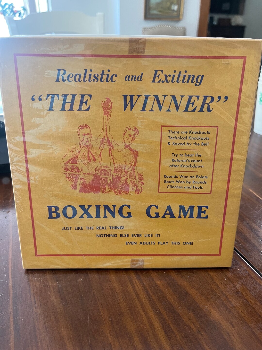 Vintage Boxing Board Game the Winner Circa 1950s Near Complete - Etsy