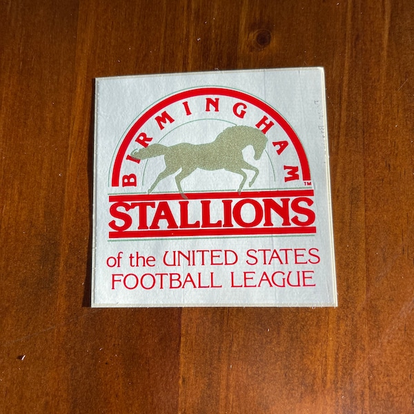 Birmingham Stallions Logo - Etsy