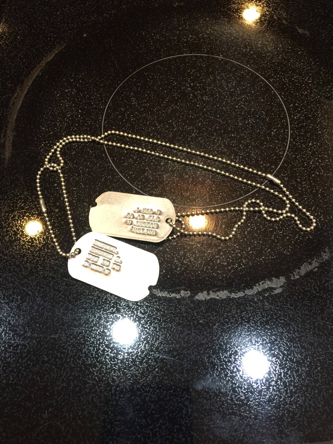 1930's Dog Tags Notched U.s.navy Rare - Etsy