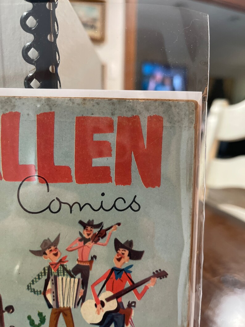 1952 Rex Allen Comics 4 Dell Comic Book Western Cowboy - Etsy
