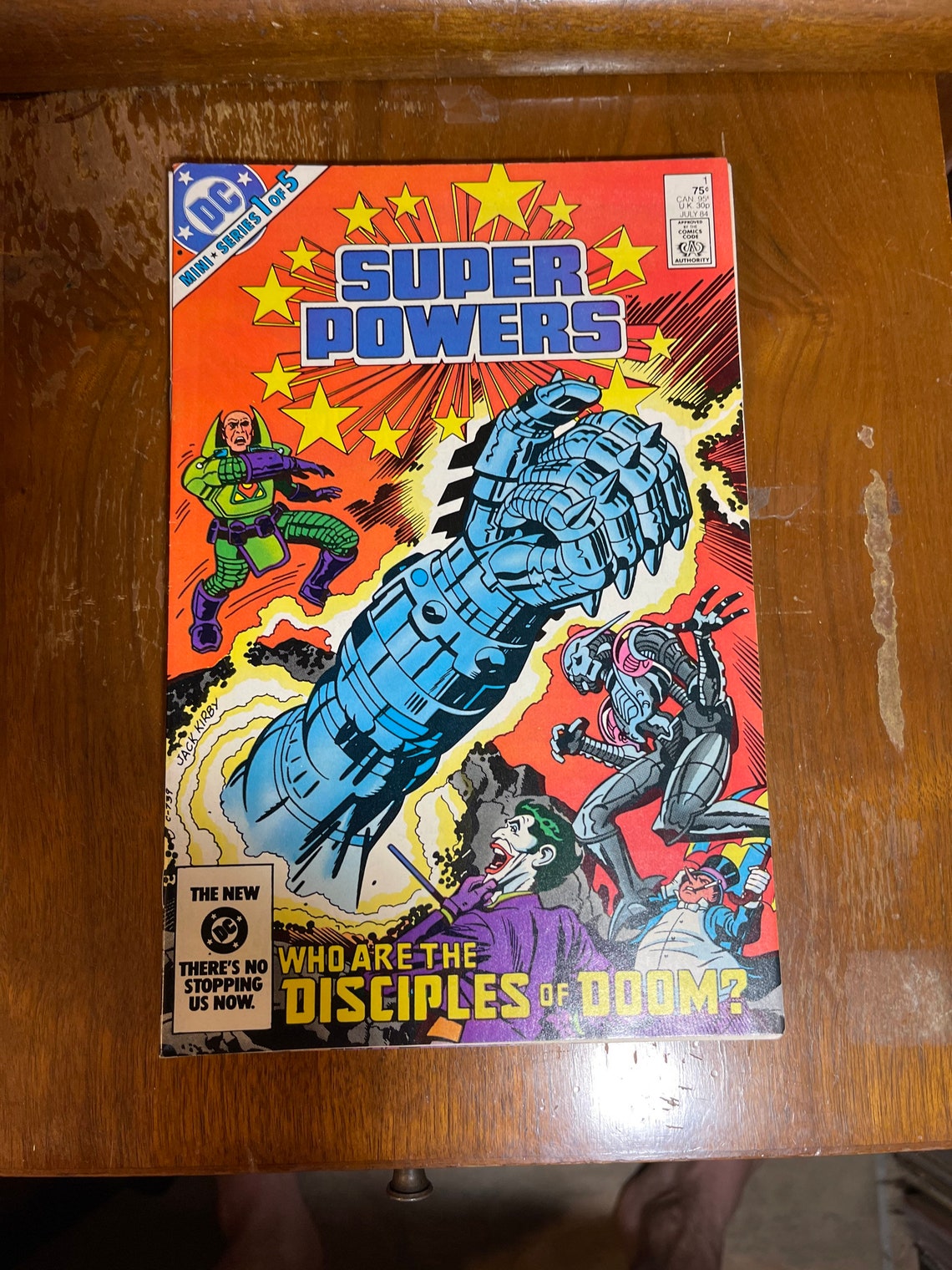 Super Powers comic books 1-5 Jack Kirby 1984 VF | Etsy