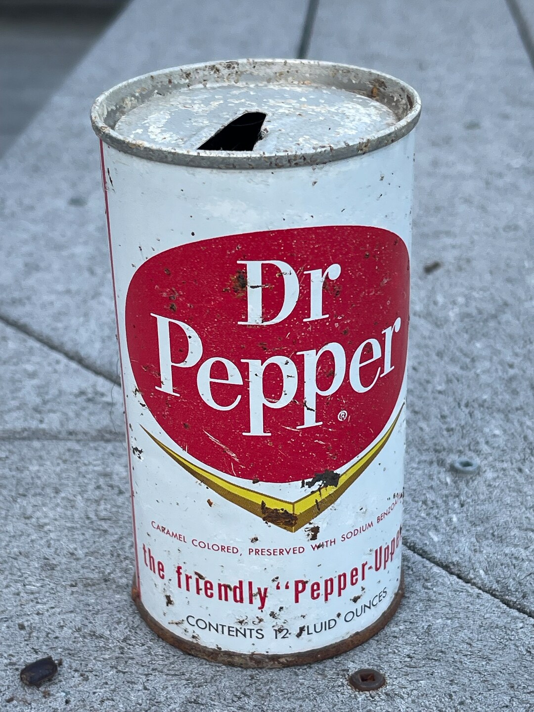 Dr Pepper Serve Hot Soda Can Vintage 12 Oz - Etsy