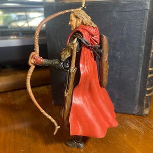Lord of the Rings Haldir Elven Archer Action Figure Toy Biz Helms Deep ...