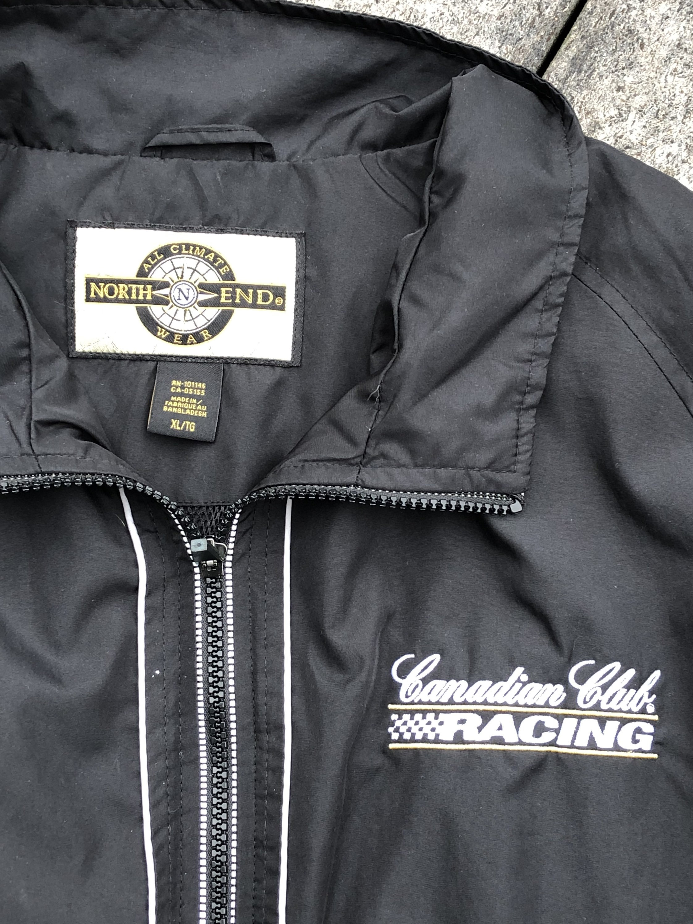 Canadian Club Racing XL Black Windbreaker Andretti - Etsy