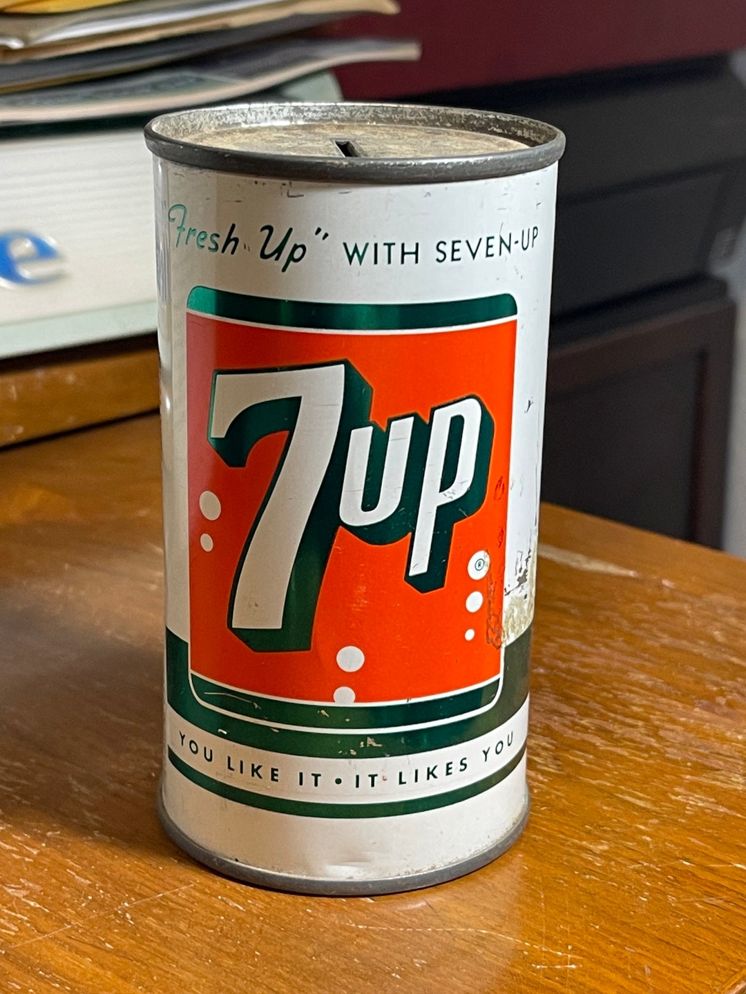 1960s 7up Soda Bank Can - Etsy