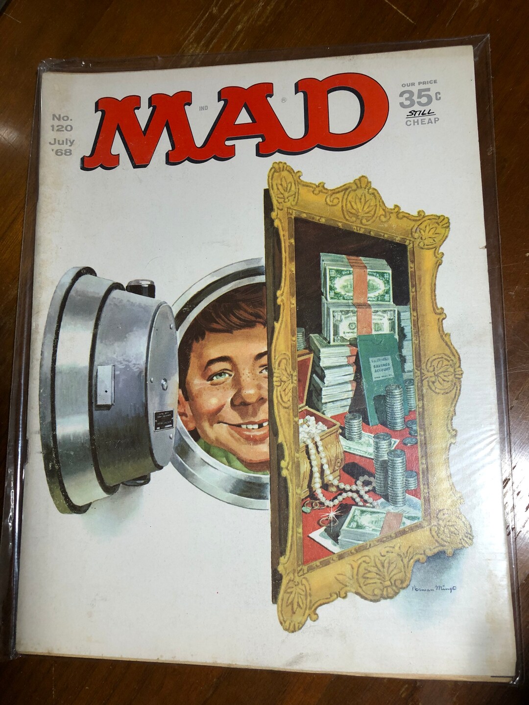 1968 Mad Magazine Issue 120 Alfred E . Neumann - Etsy