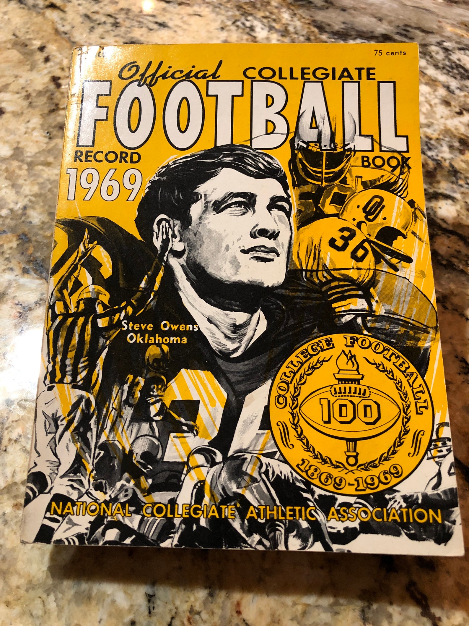 1969 Steve Owens Oklahoma NCAA College Football Record Book - Etsy