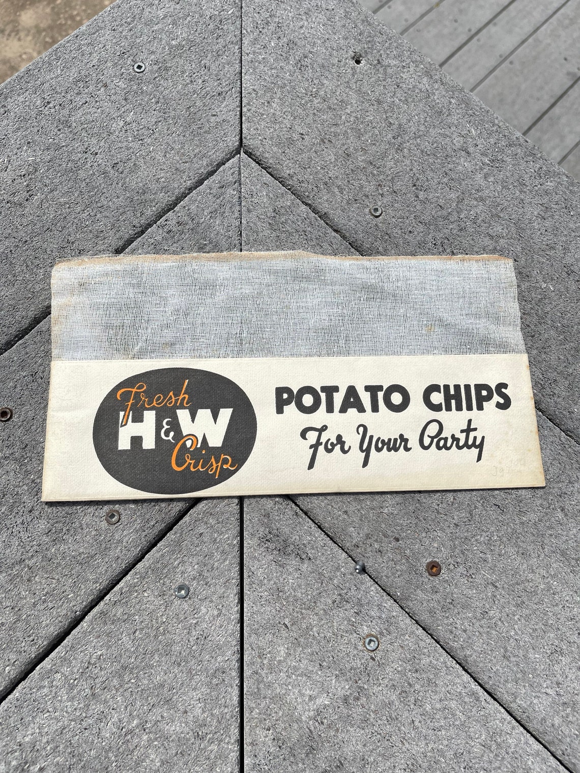 1950s H&W Potato Chips Paper Hat Restaurant Employee - Etsy