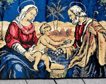 Baby Jesus Tapestry - Etsy