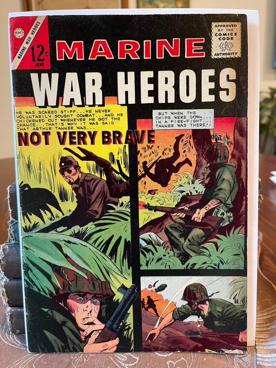 Marine War Heroes Comic Book 1965 June Fine - Etsy