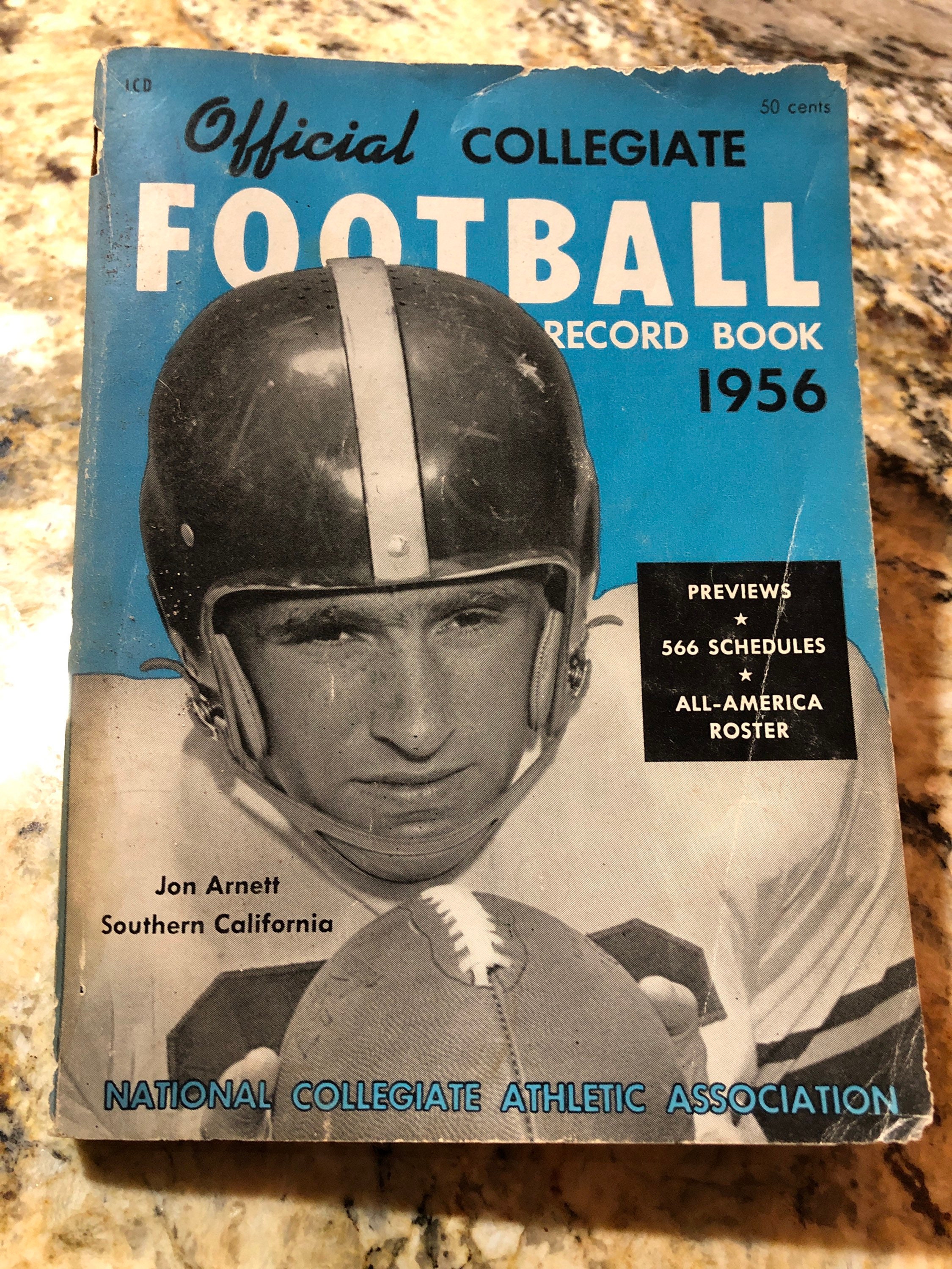 1956 Jon Arnett USC NCAA College Football Record Book - Etsy