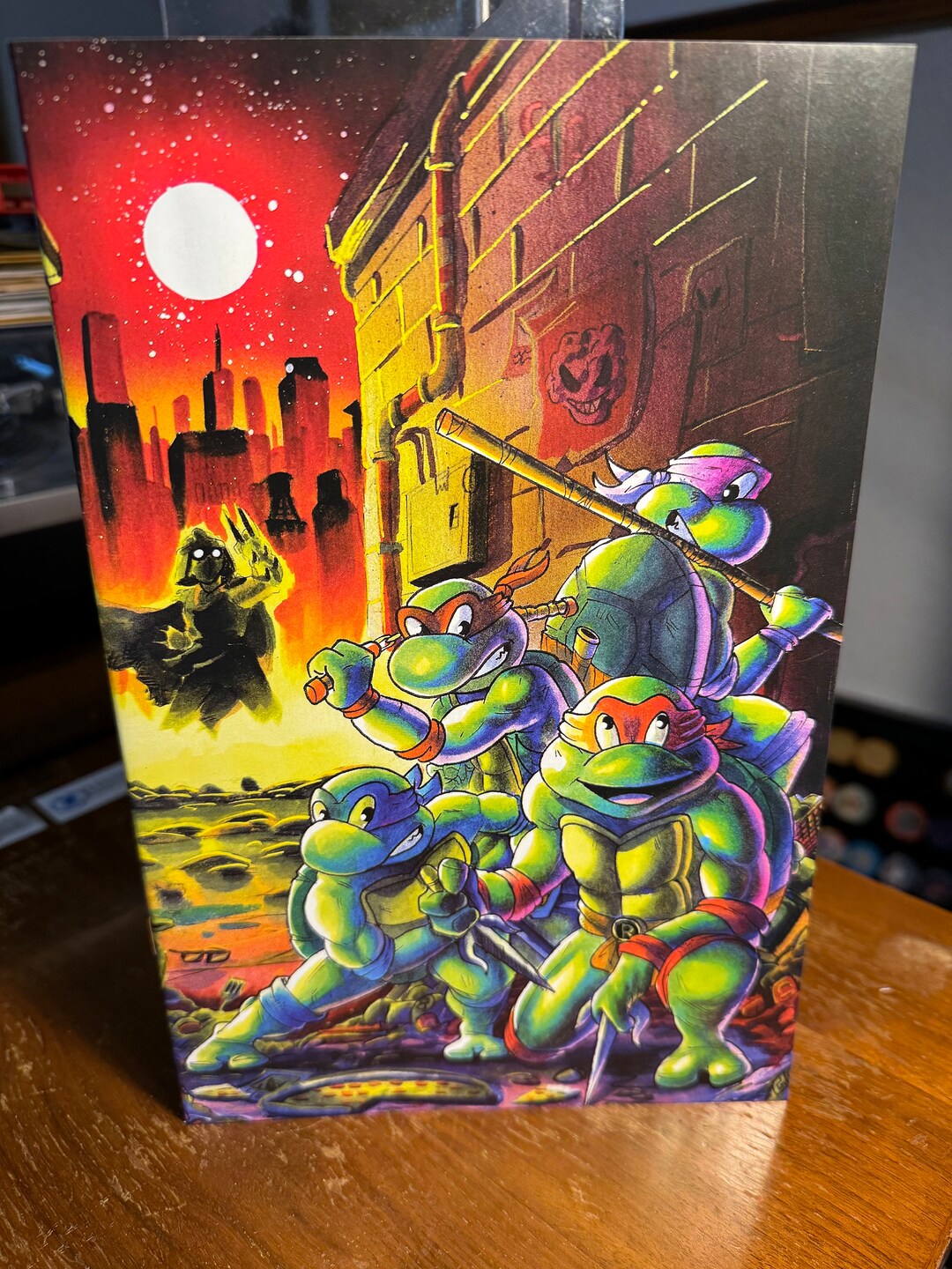 TMNT Comic Book 11 Virgin Poncho Cover Variant NM Stashhh Loot ...