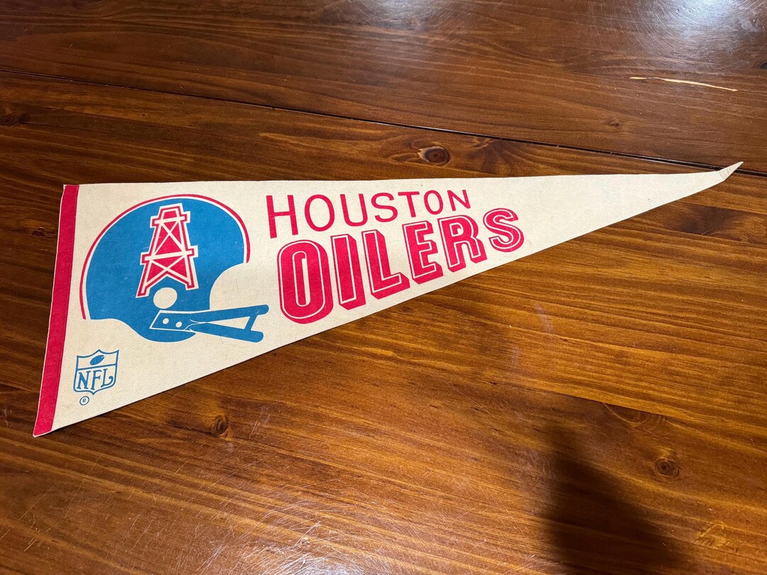 1970’s Houston Oilers Football Pennant Full Size 30” NFL - Etsy