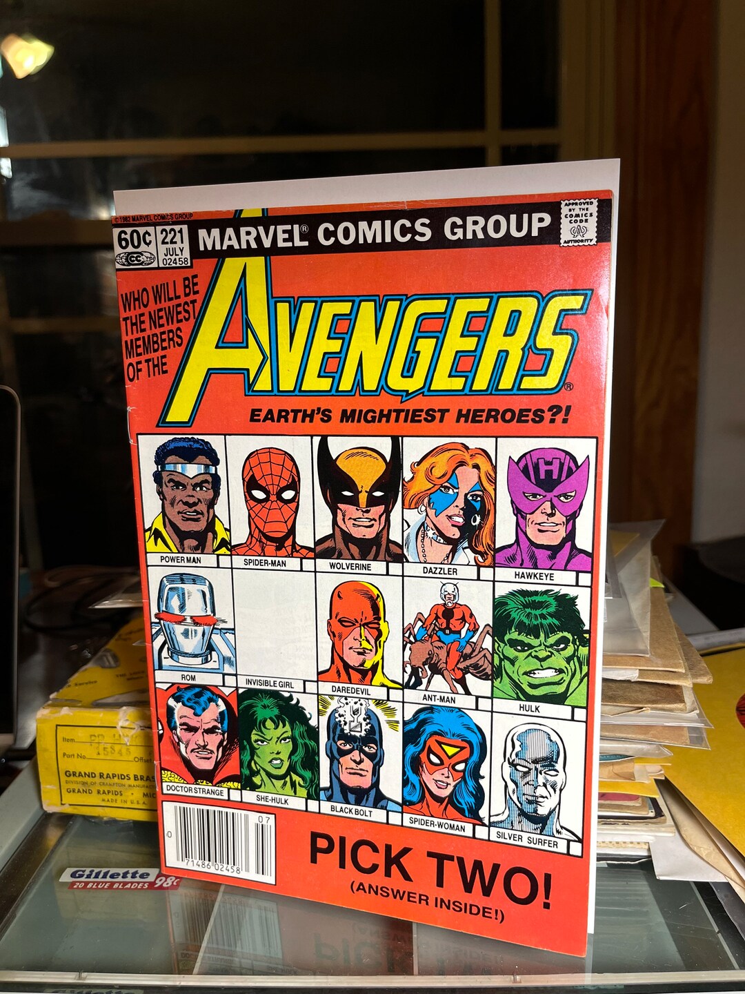 Avengers Comic Book 221 Key 1982 VF- - Etsy