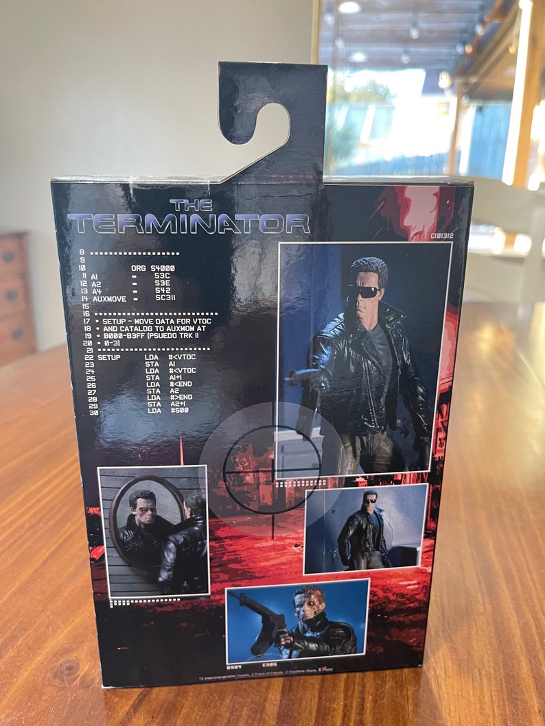 The Terminator Schwarzenegger Action Figure NECA Reel Toys MIB - Etsy