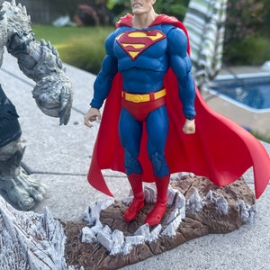 Devastator Batman Superman Set Doomsday Earth 1 Mcfarlane DC Multiverse ...
