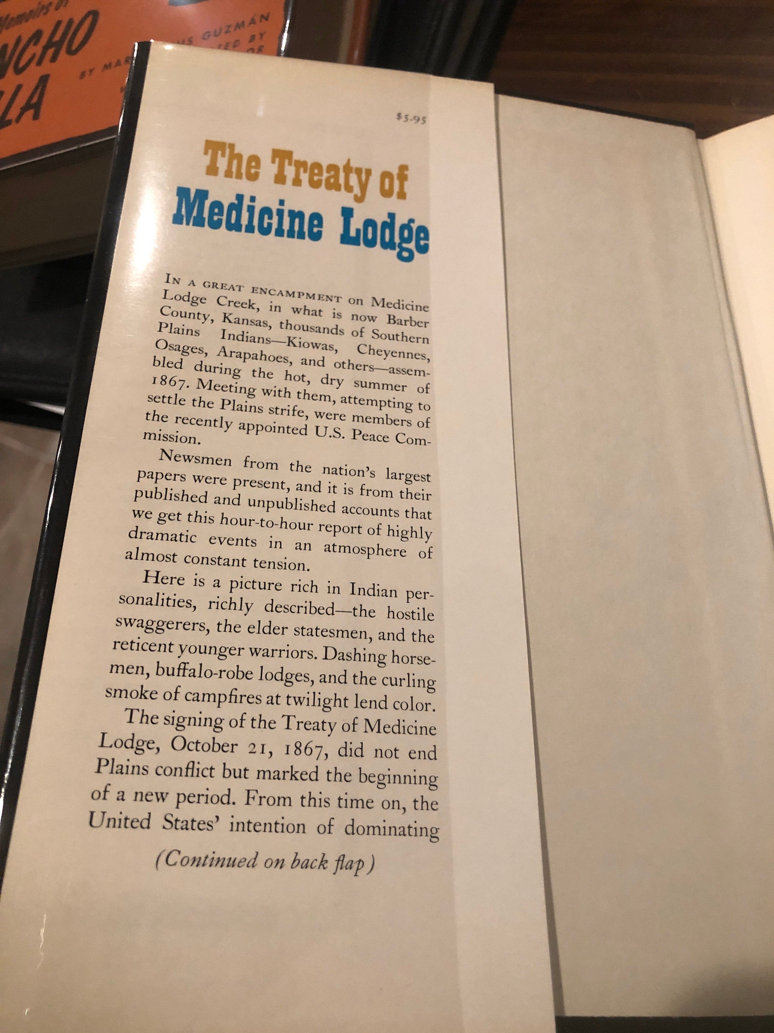 The Treaty of Medicine Lodge 1st HC DJ by Douglas C. Jones | Etsy