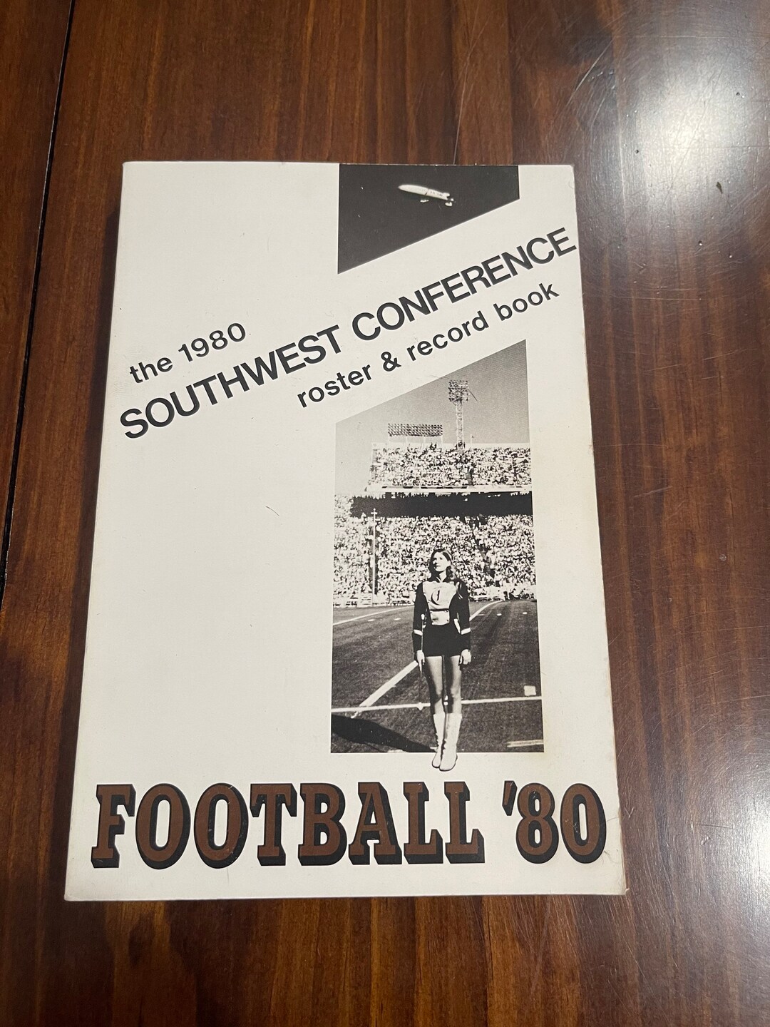 1980 SWC Football Roster & Record Book Media Guide Southwest Conference ...