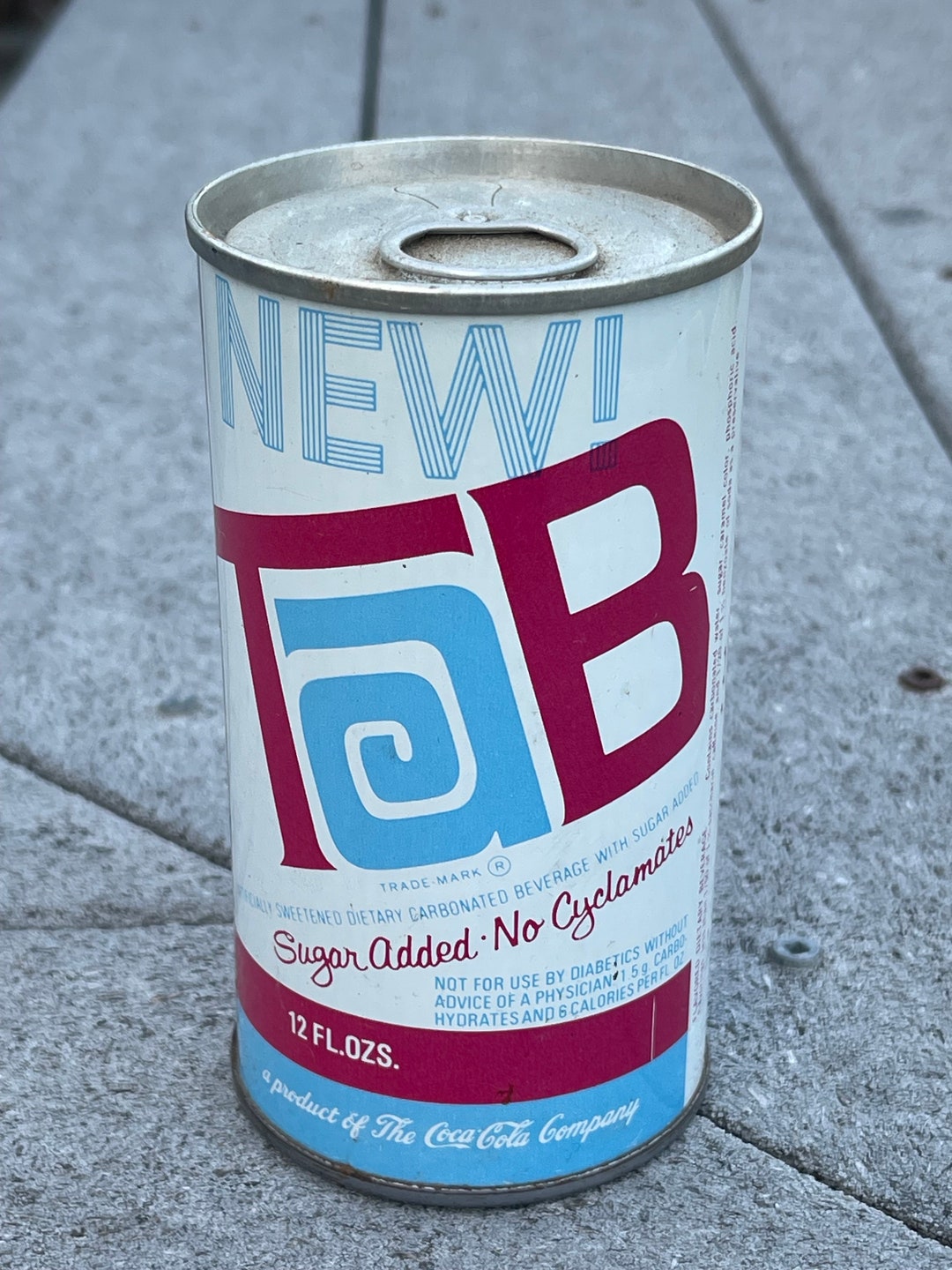 New Tab Soda Can Vintage 12 Oz Fort Worth, Texas - Etsy