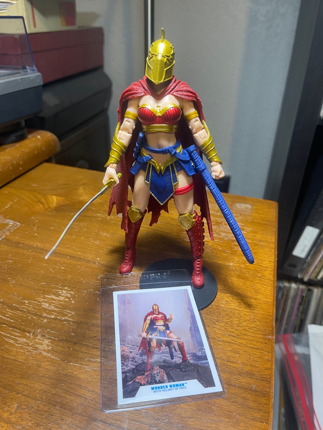 Wonder Woman Helmet of Fate Last Knight on Earth Mcfarlane DC ...