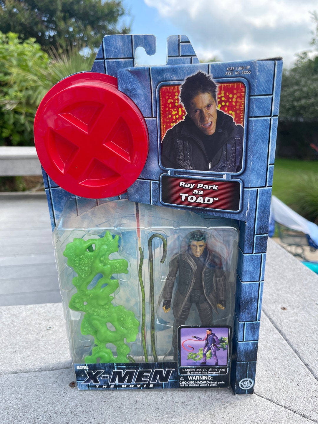 Toad Action Figure X-men the Movie Ray Park Toy Biz 2000 MOC - Etsy