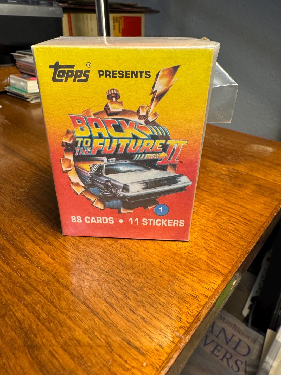 1989 Back to the Future II Trading Cards Complete Set of 88 Topps ...