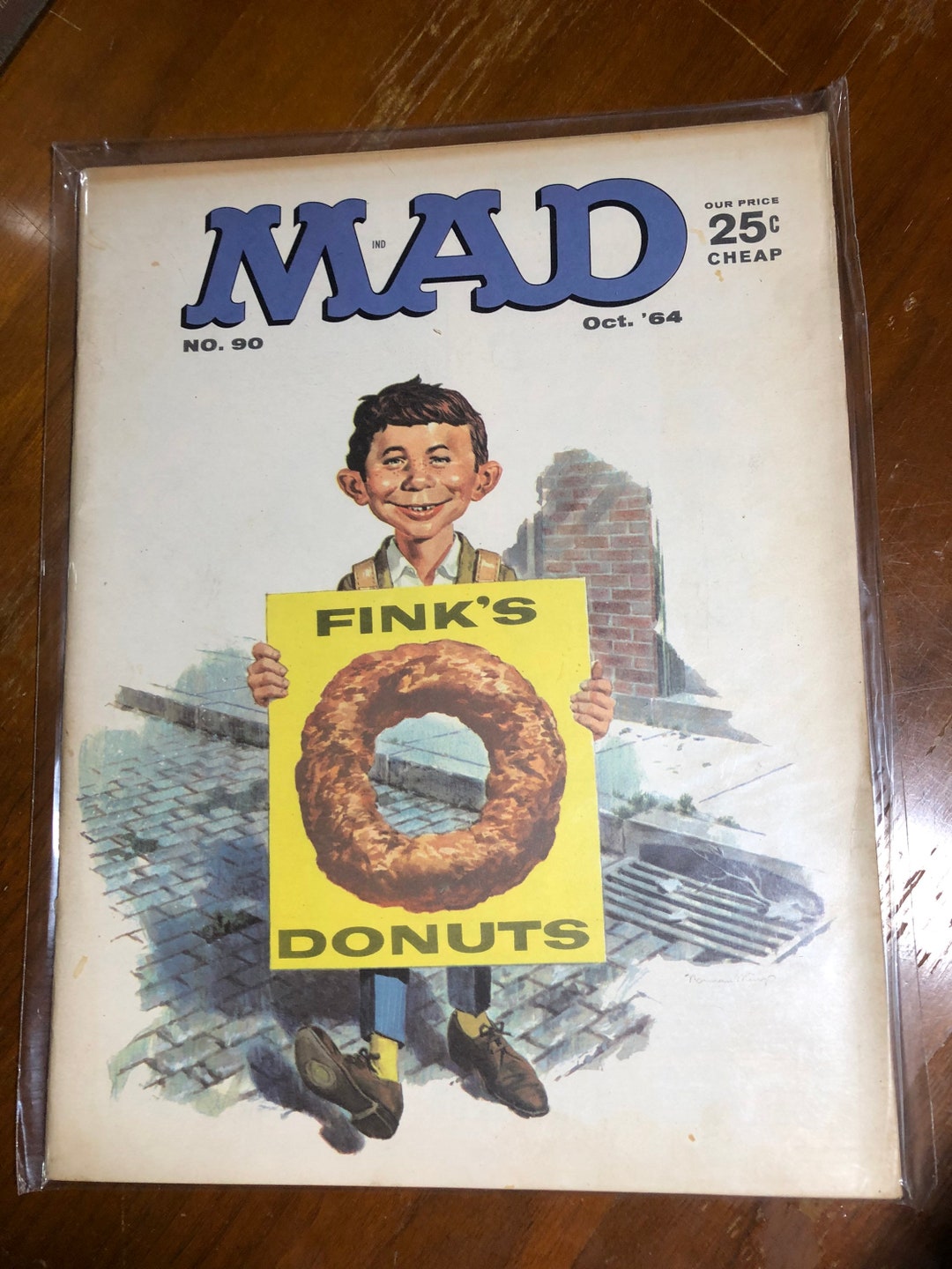 1964 Mad Magazine Issue 90 Alfred E . Neumann - Etsy