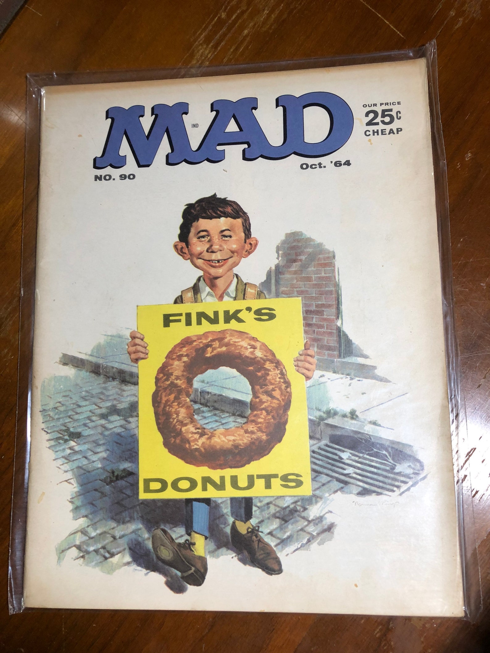 1964 Mad Magazine issue 90 Alfred E . Neumann | Etsy