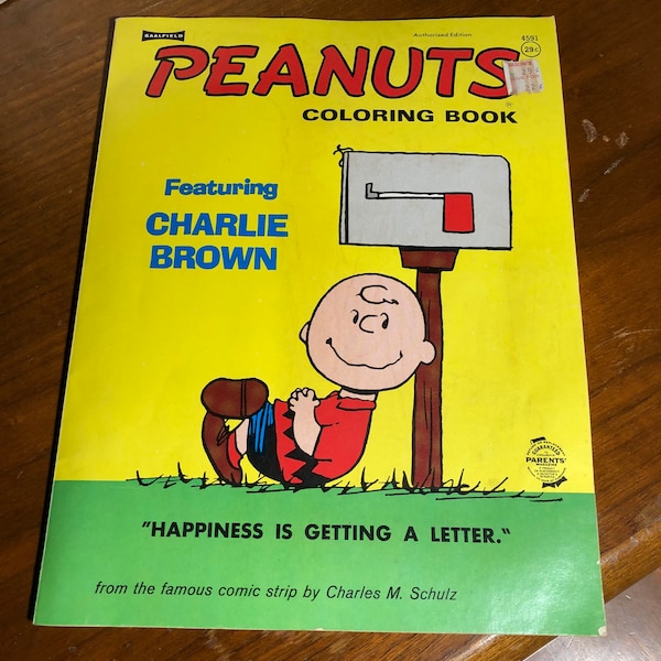 Peanuts Coloring - Etsy