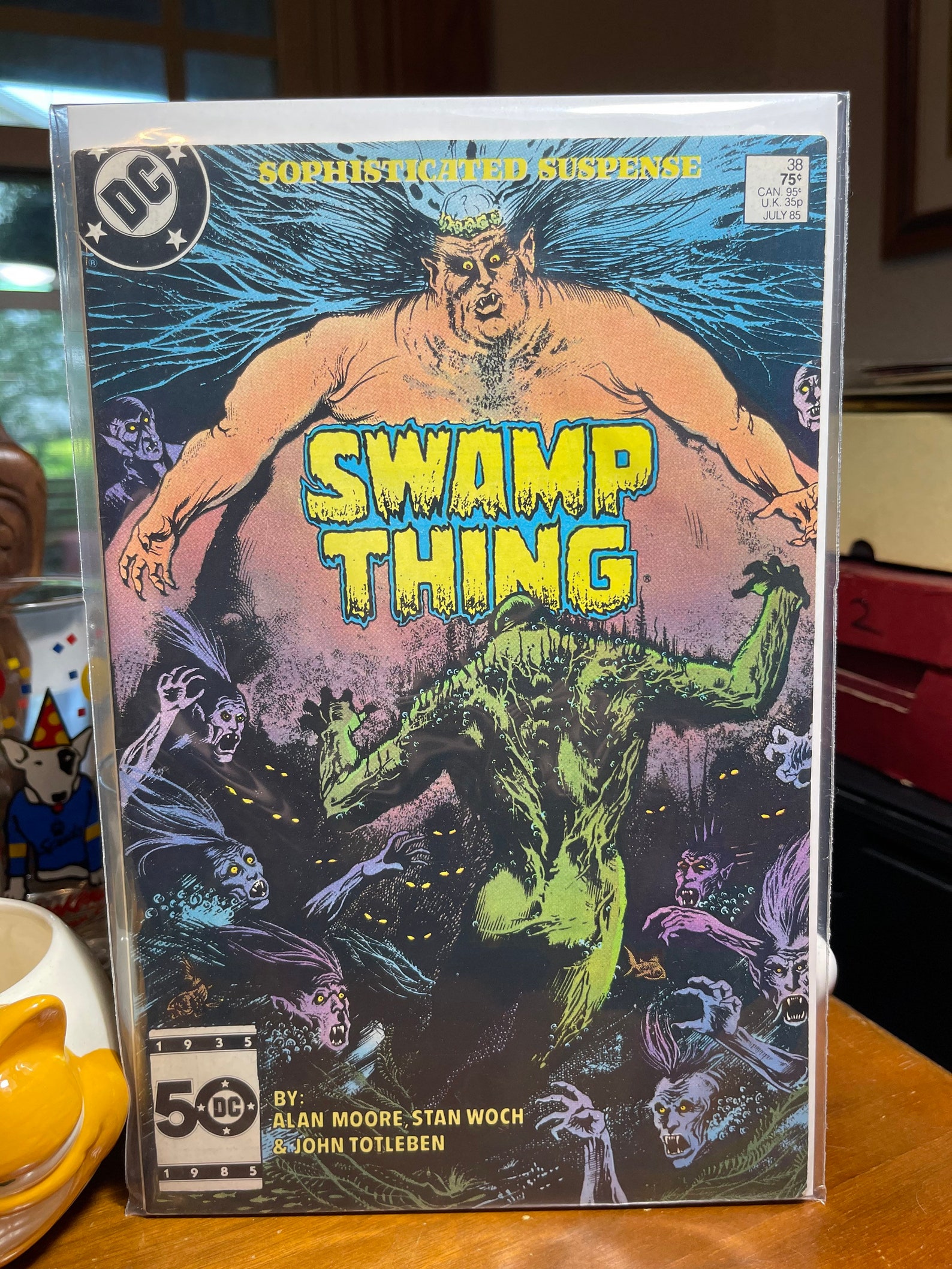 Swamp Thing 38 VF/NM 1985 Alan Moore Vampire Issue - Etsy