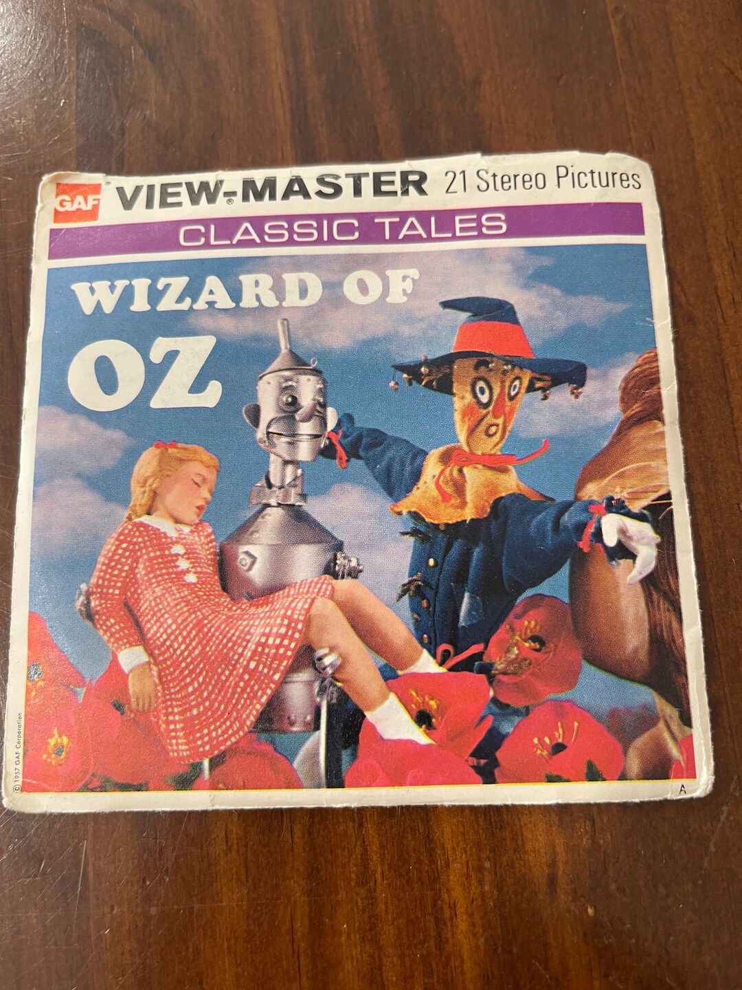 Wizard of Oz 1970s View Master Reel Packet GAF - Etsy