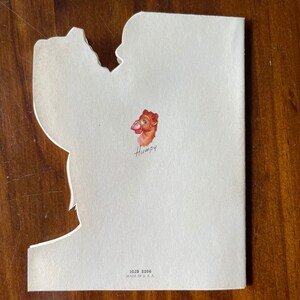 Vintage Humpy the Camel Theme Greeting Card Happy Birthday 6 Year Old ...