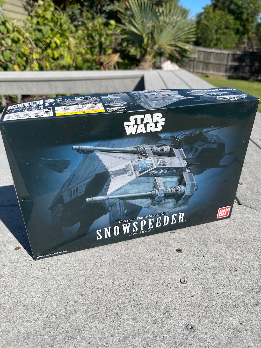 Bandai Star Wars Snowspeeder 1/48 Scale Plastic Model Kit Unassembled ...
