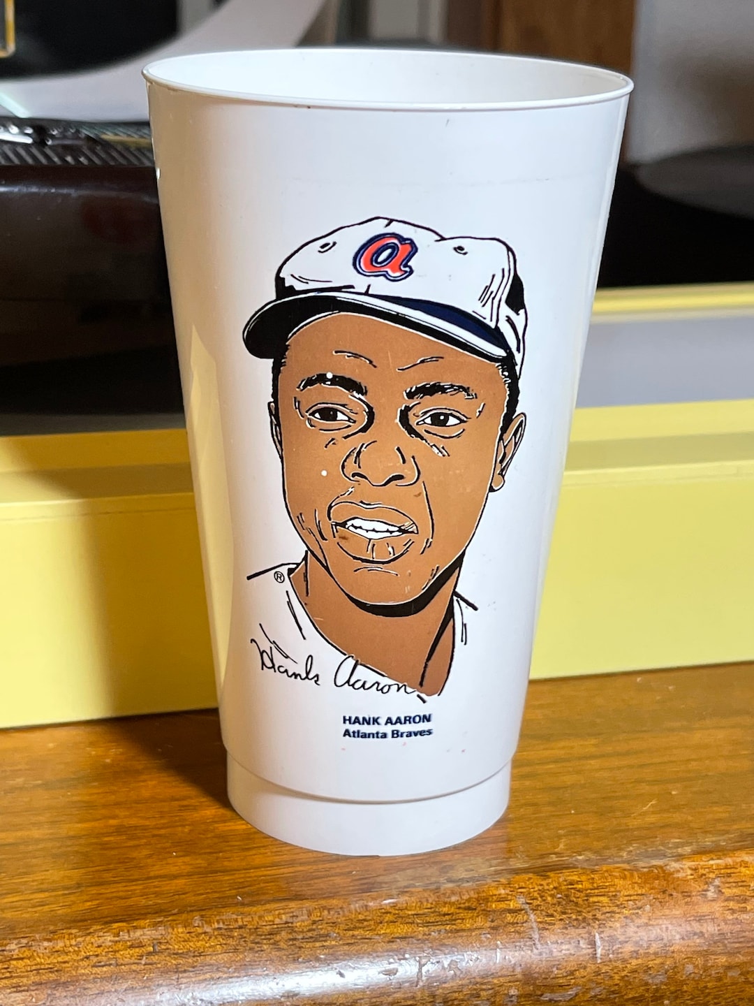 Hank Aaron Atlanta Braves 7-11 Cup 1970s Baseball Slurpee - Etsy
