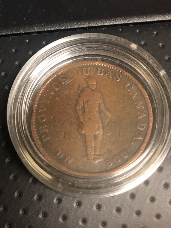 store 1837 Canada Province of One Half Penny Bank Token ...