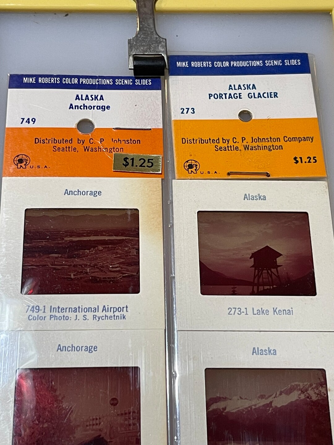 1960s Alaska 35mm Slides Anchorage, Portage Glacier - Etsy