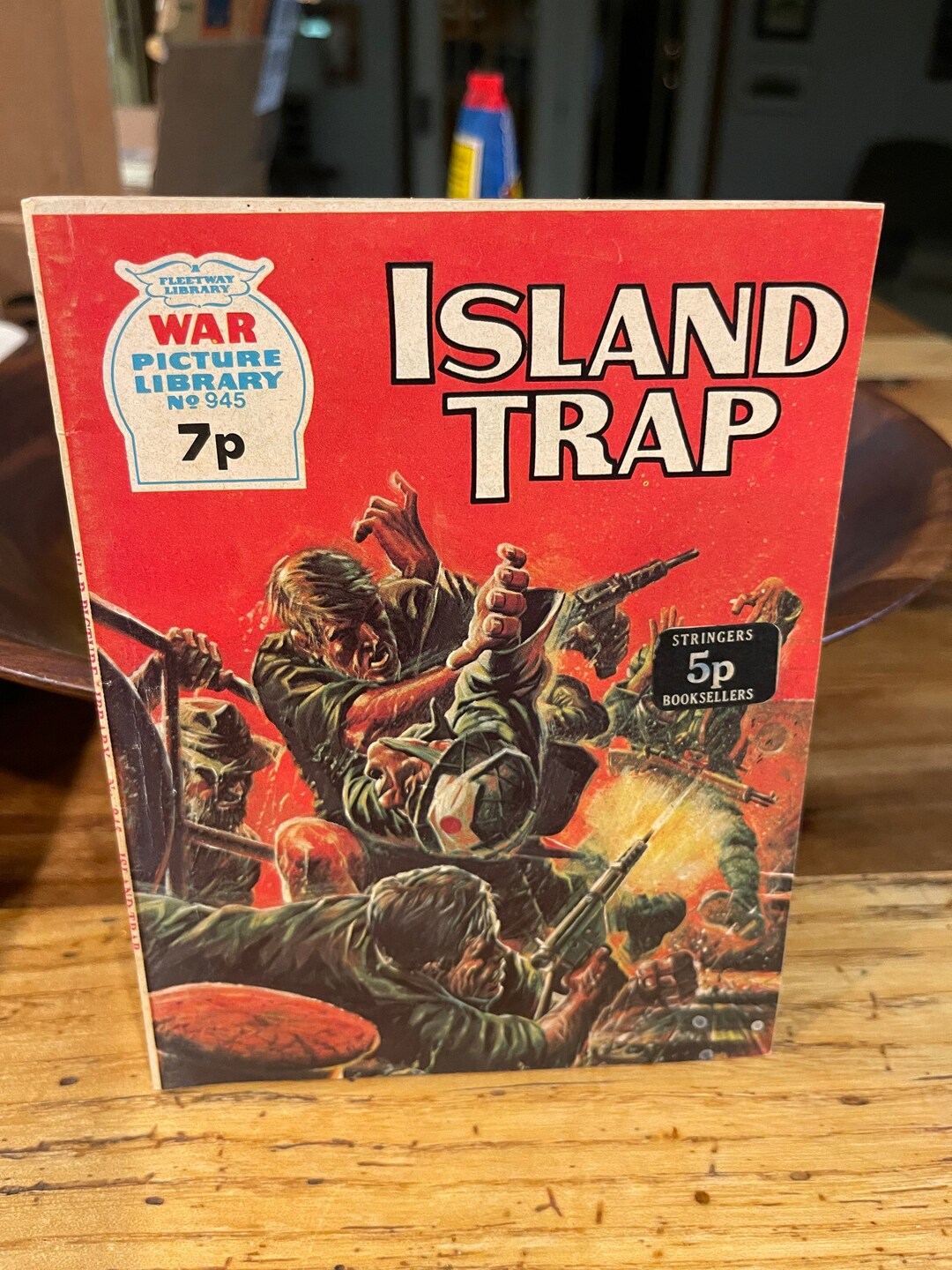 War Picture Library Island Trap 945 1974 British Comic Book War Stories ...